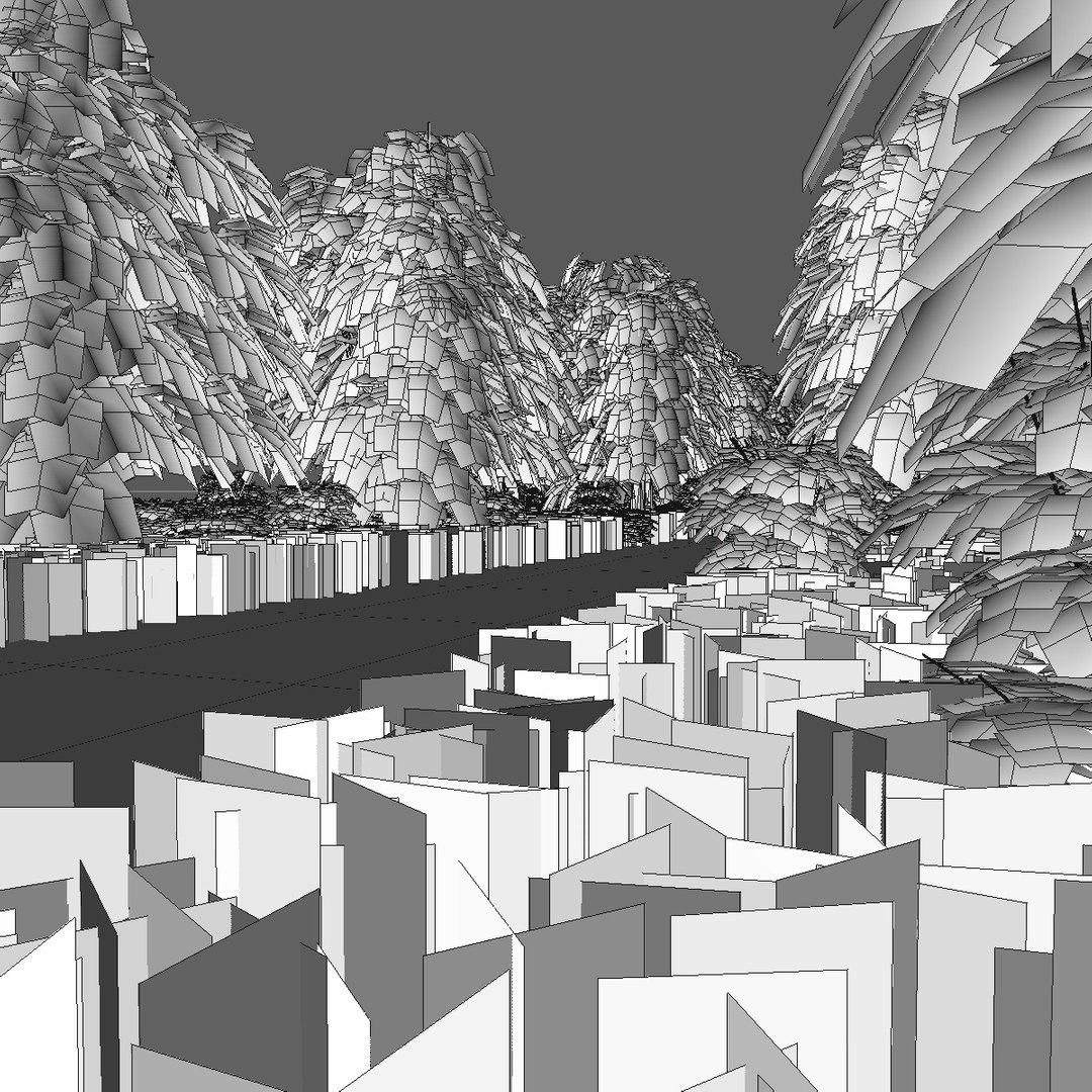 Country Forest Path 2 3d 3ds