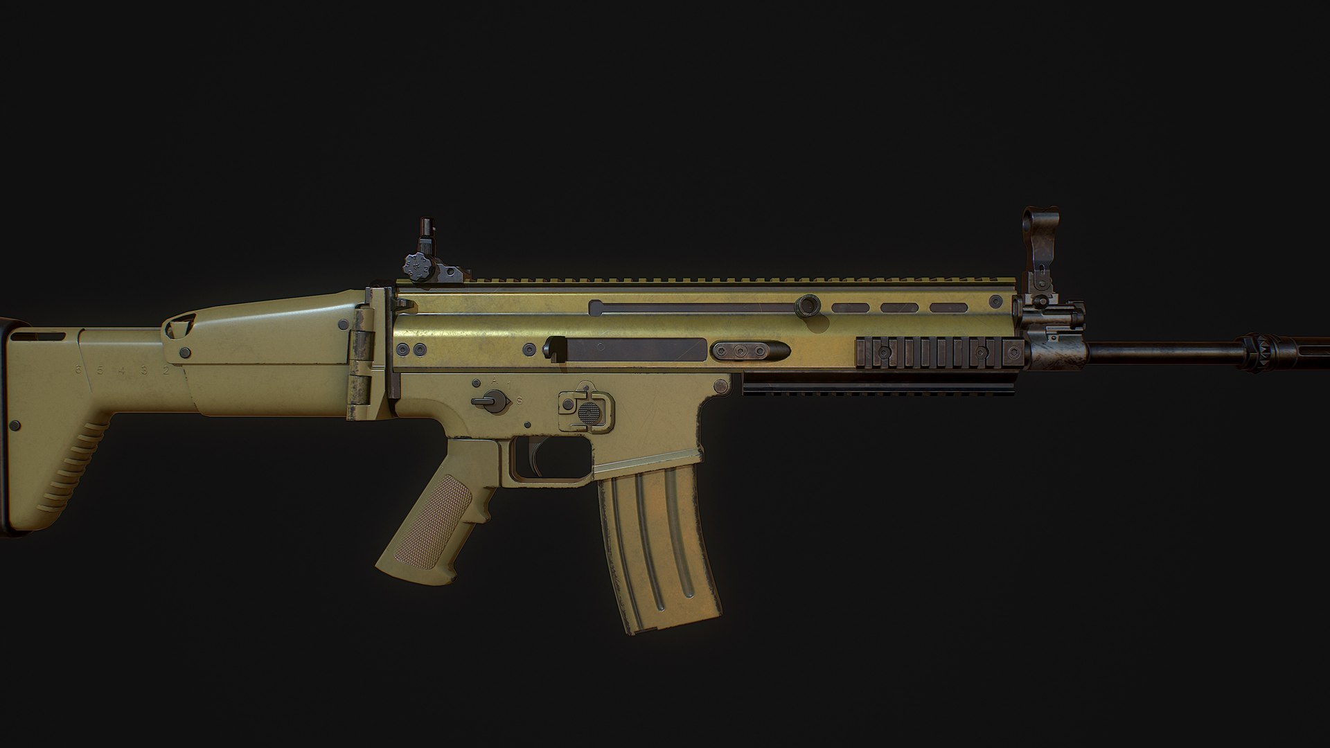 Scar L Model - TurboSquid 1324456