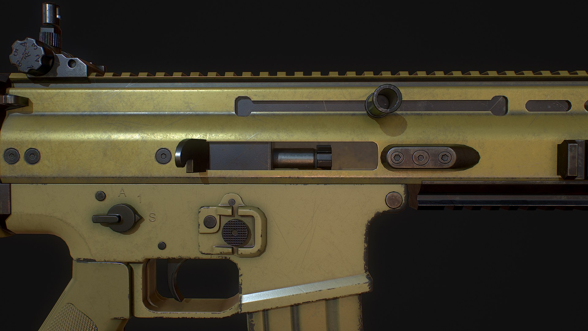 Scar L Model - TurboSquid 1324456