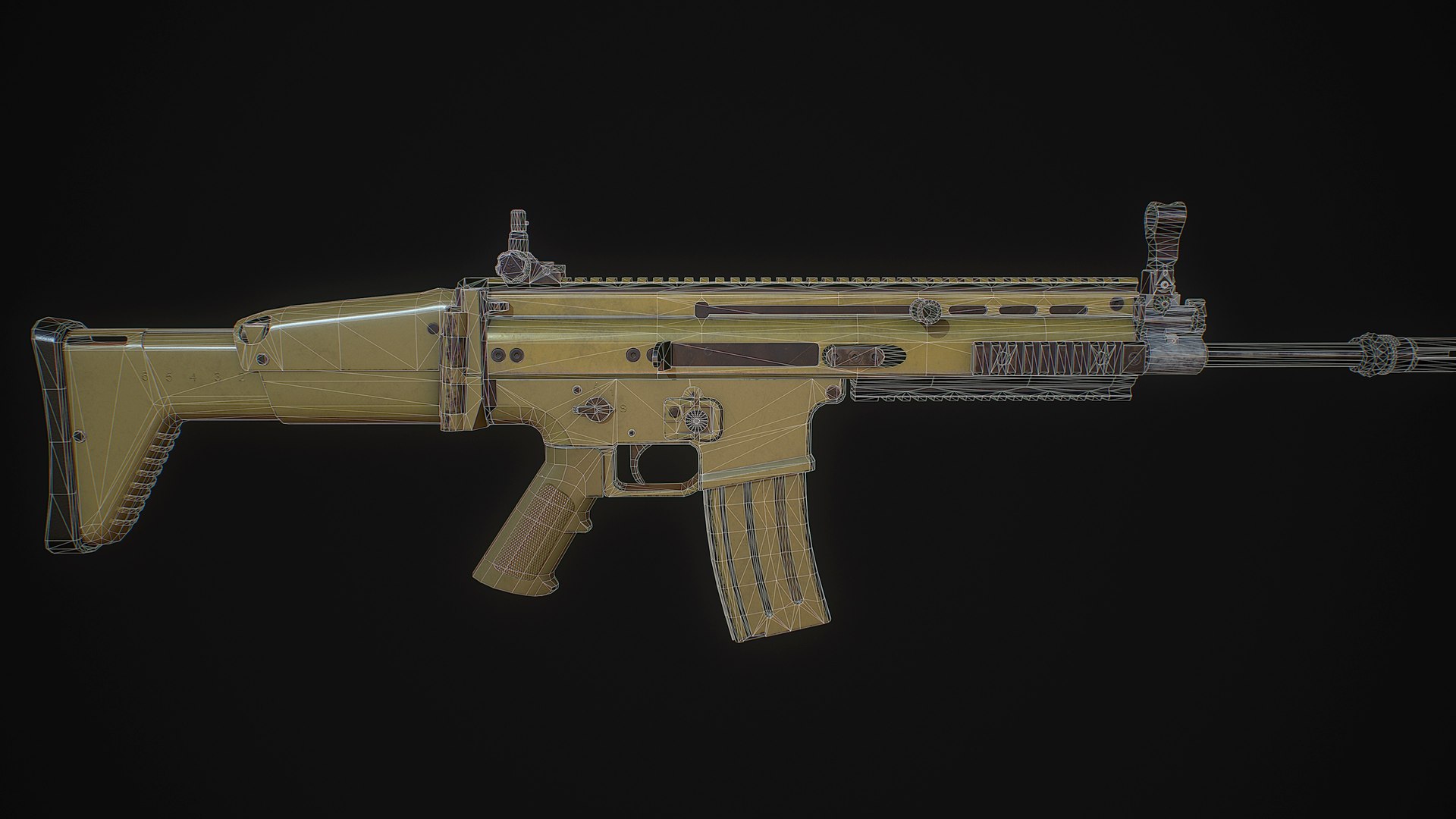 Scar L Model - TurboSquid 1324456