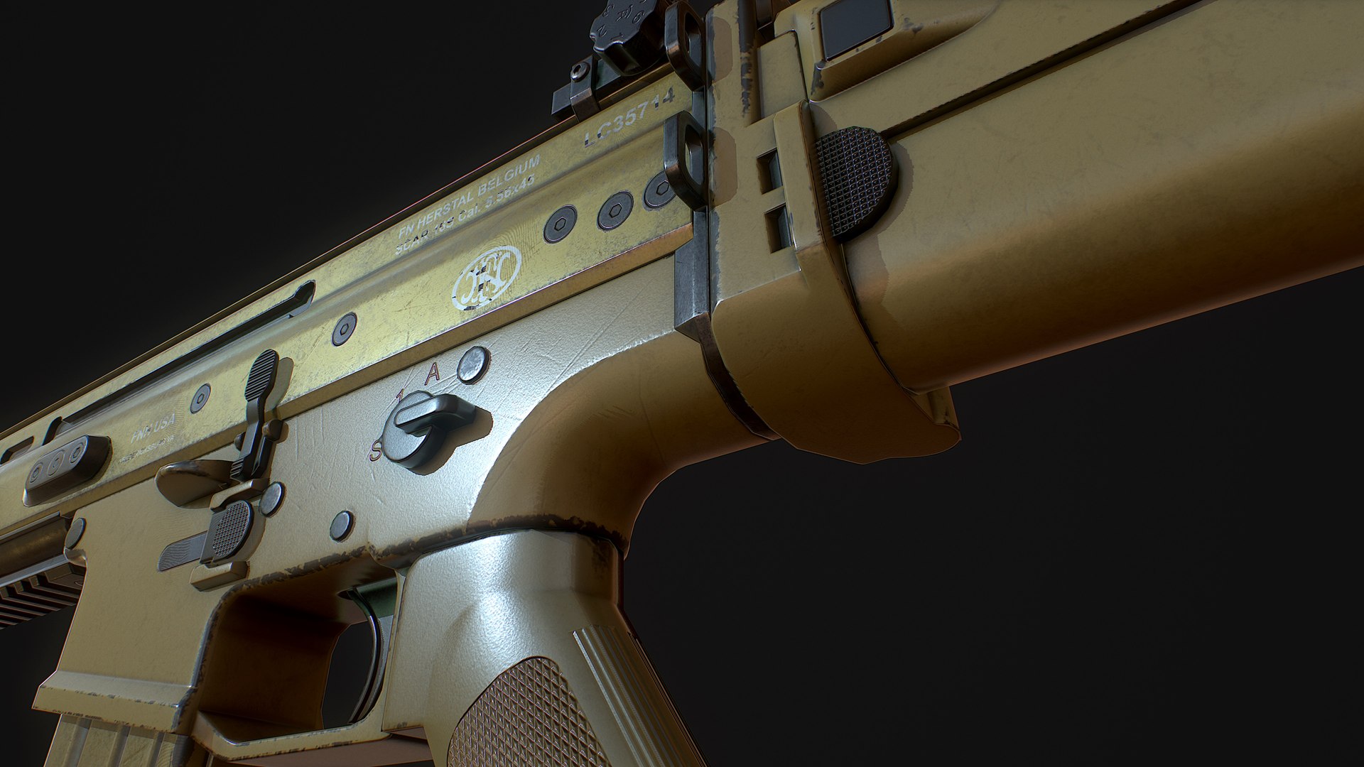 Scar L Model - TurboSquid 1324456