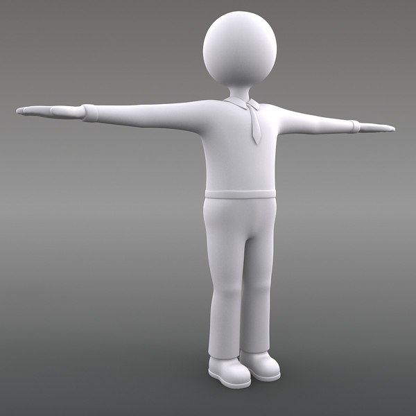 3d model office figure
