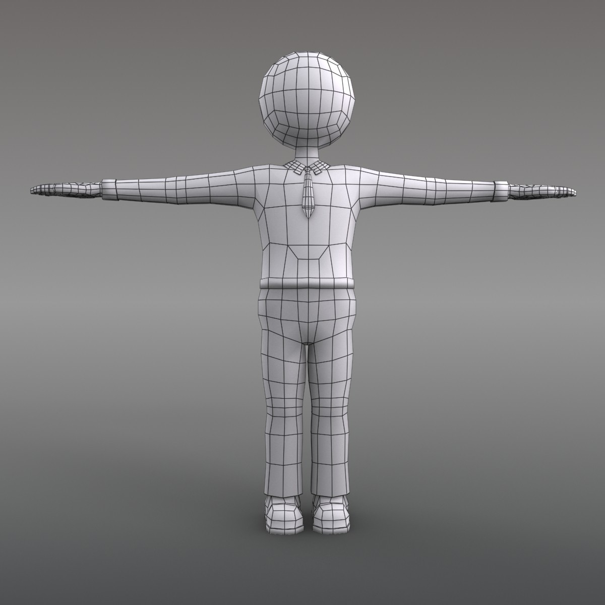 3d model office figure