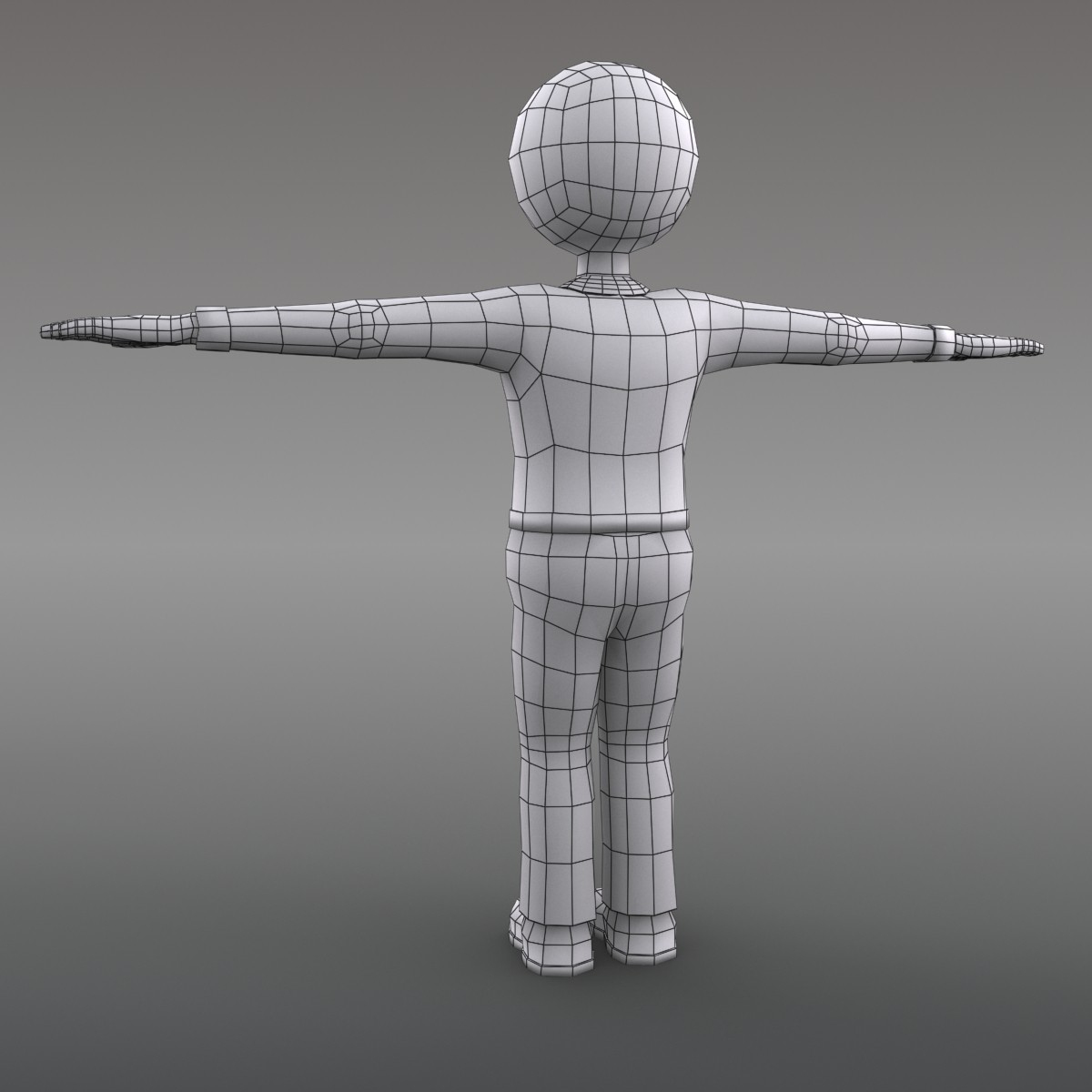 3d model office figure