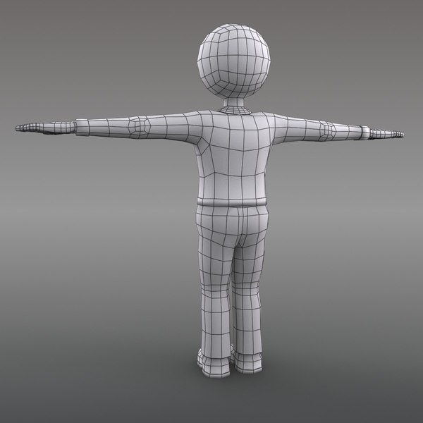 3d model office figure