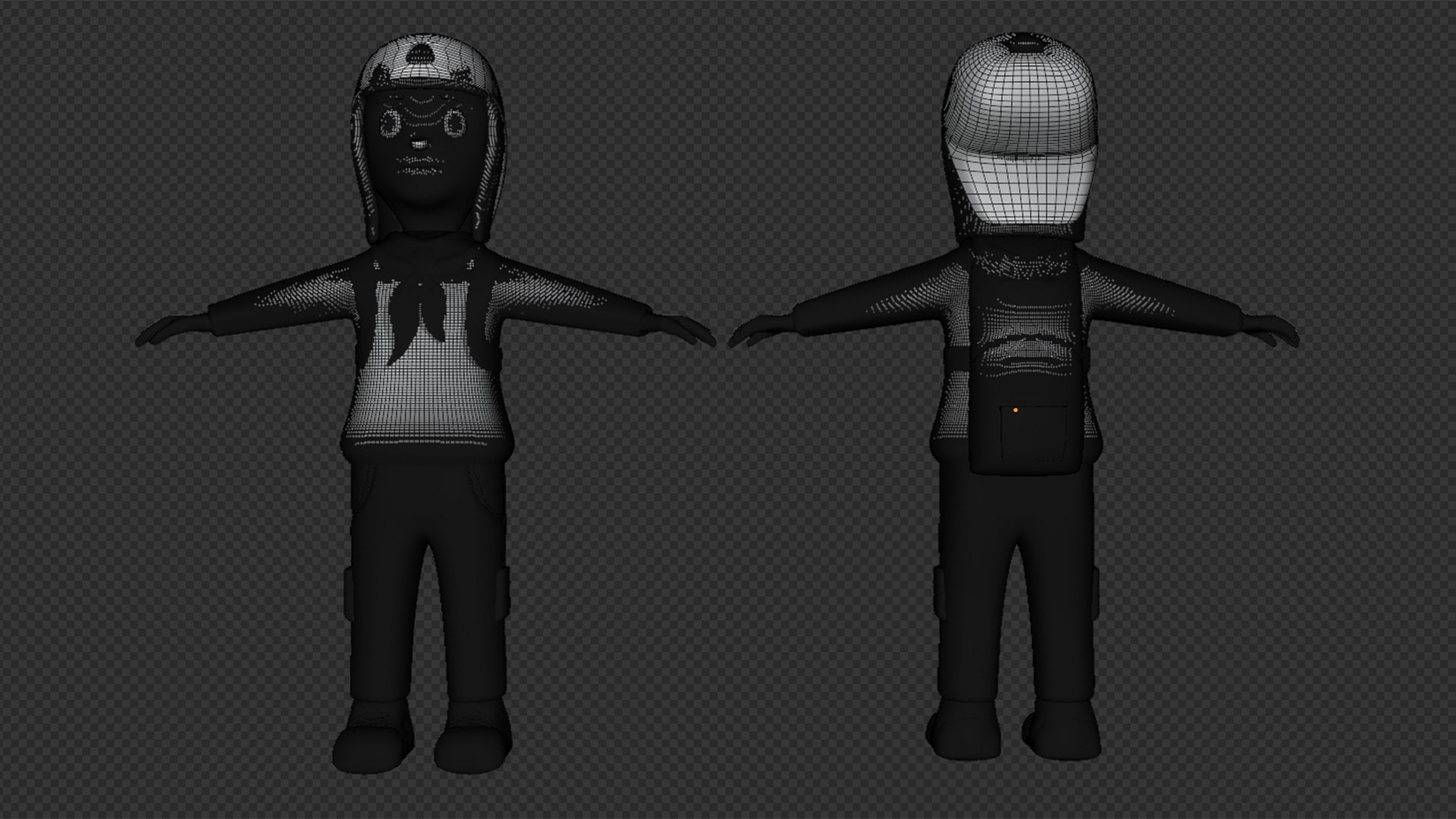 Character Bolang Indonesia Female 3D Model - TurboSquid 2230182