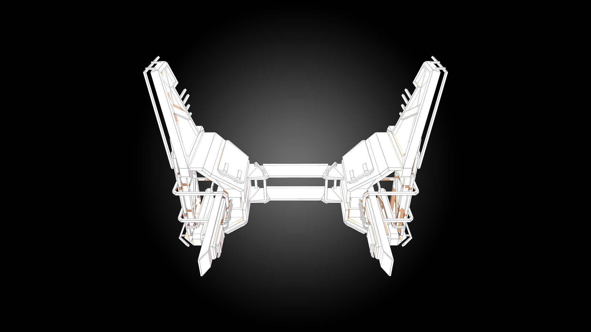 Spaceship Tail E Model - TurboSquid 1795178