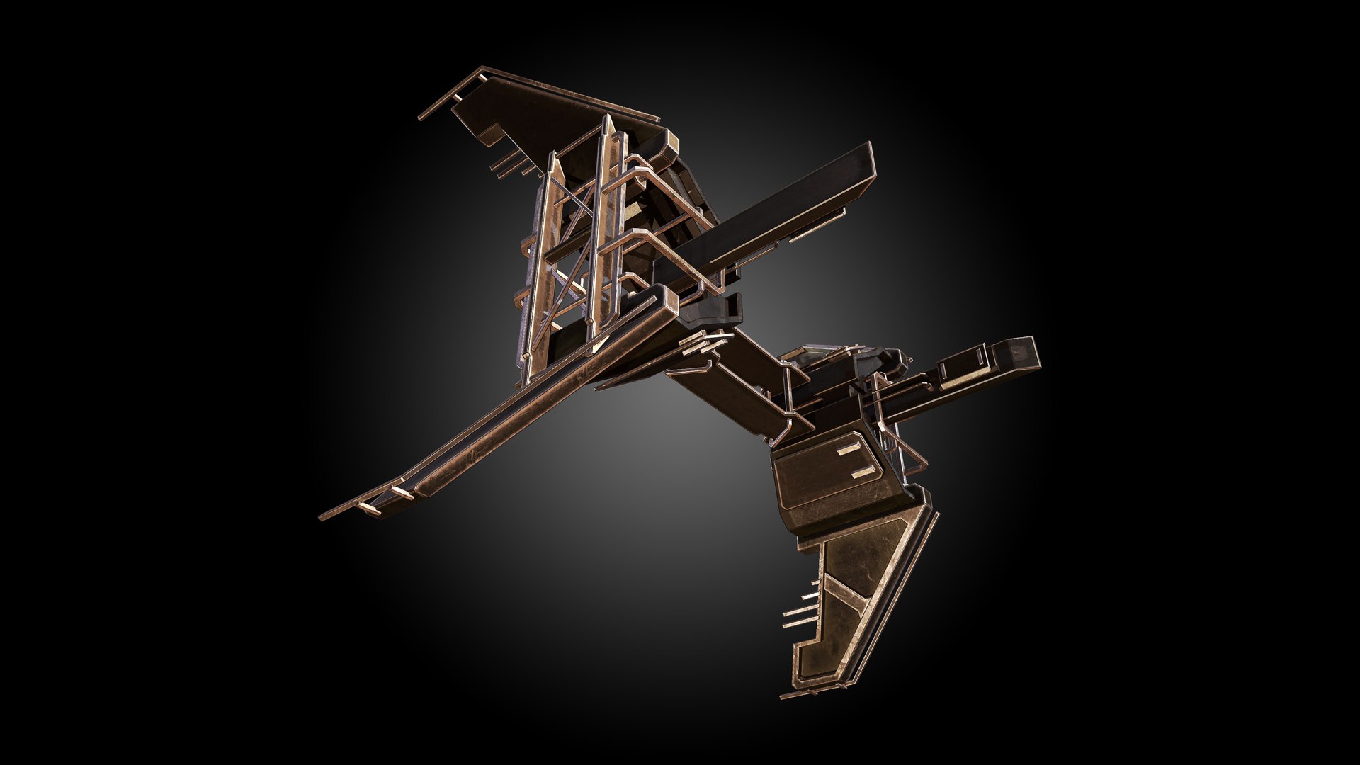 Spaceship Tail E Model - TurboSquid 1795178