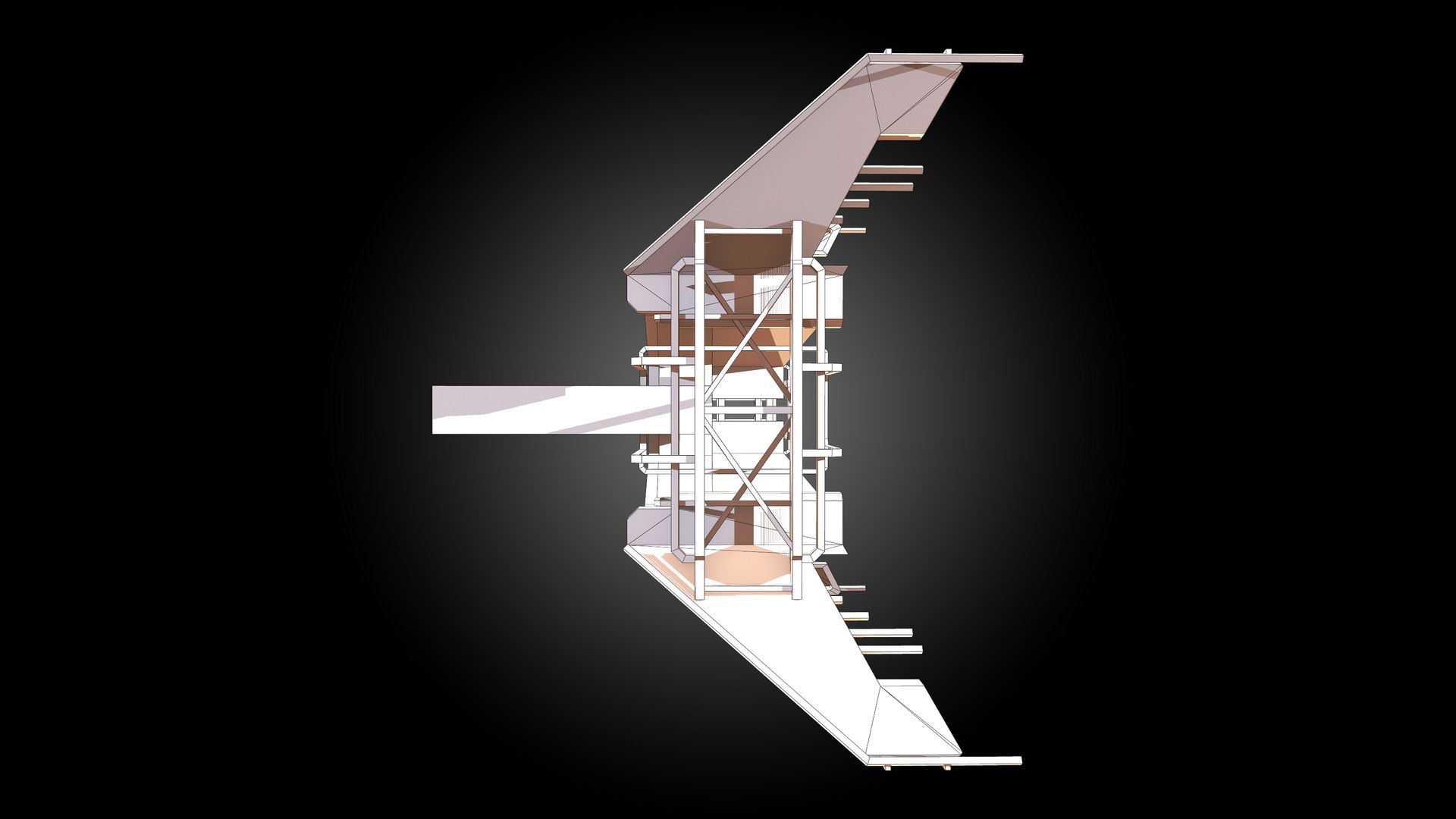 Spaceship Tail E Model - TurboSquid 1795178