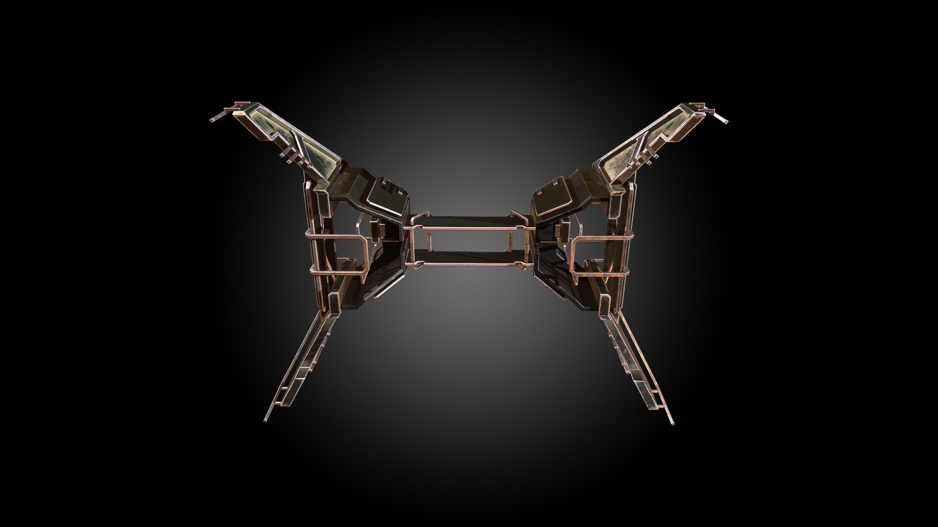 Spaceship Tail E Model - TurboSquid 1795178