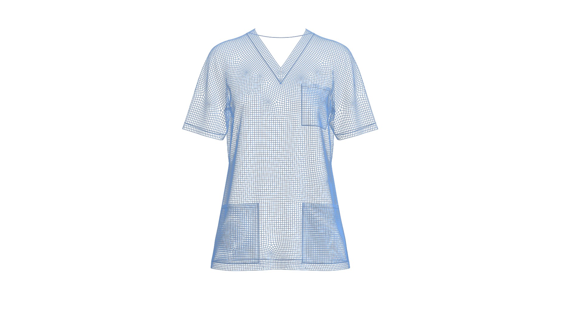 Female Medical Scrubs 3D Model - TurboSquid 2381870