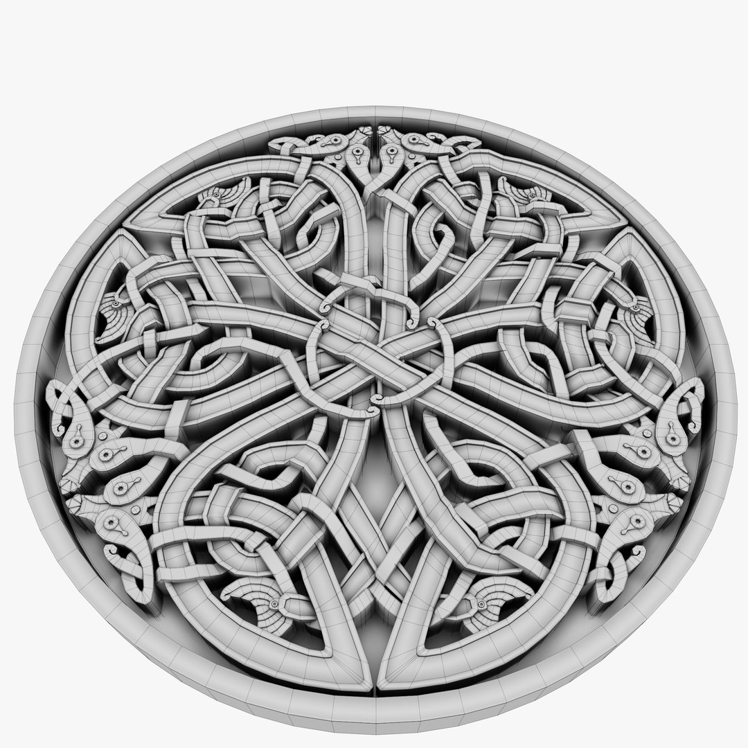 Celt celtic ornament model - TurboSquid 1606942