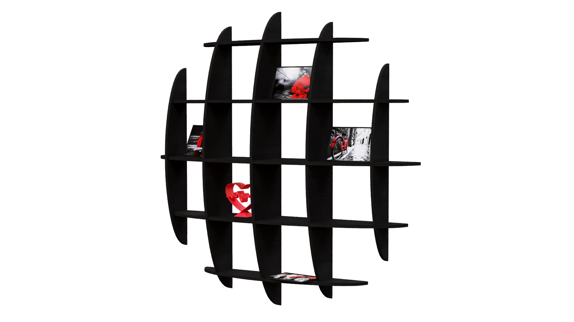 3D Parametric Shelf Sphere Model - TurboSquid 2191762