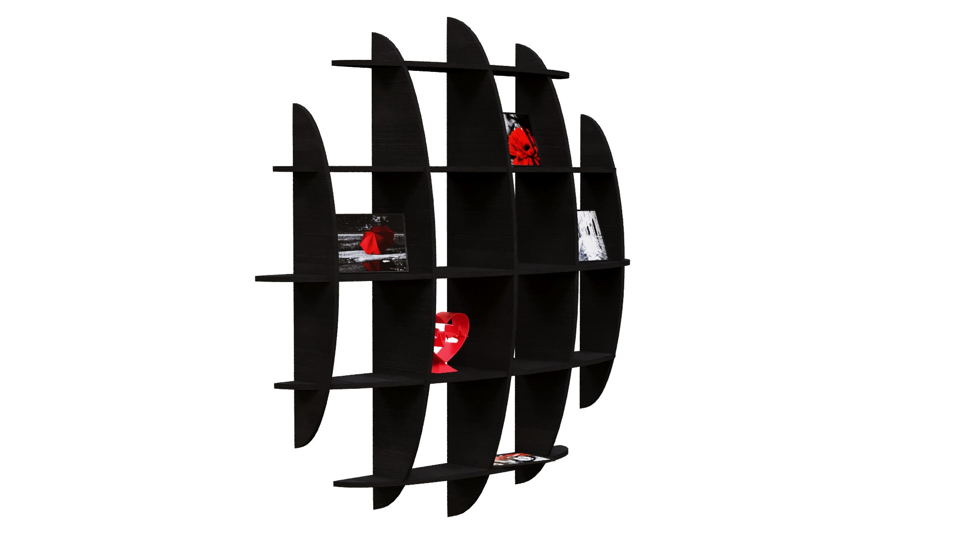 3D Parametric Shelf Sphere Model - TurboSquid 2191762