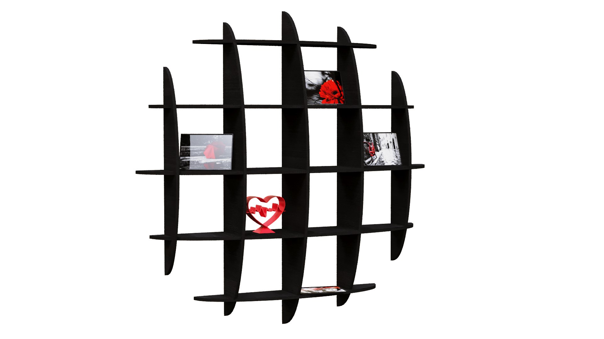 3D Parametric Shelf Sphere Model - TurboSquid 2191762