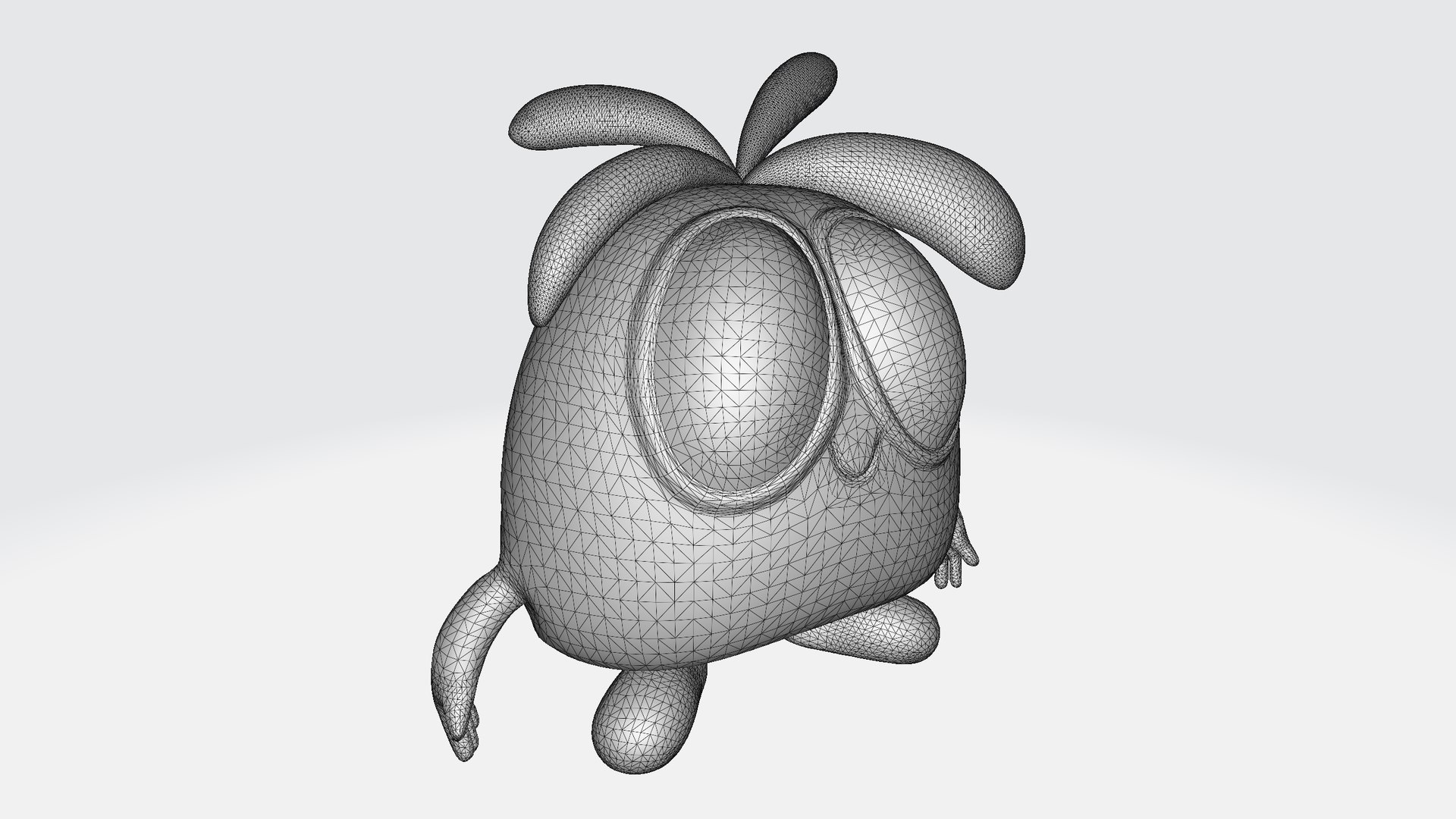 3D Model Blue Critter - TurboSquid 2366777