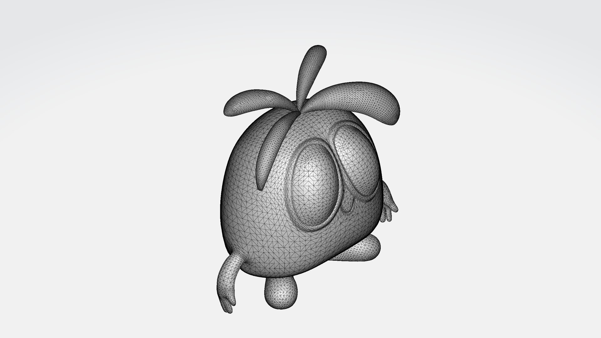 3D Model Blue Critter - TurboSquid 2366777