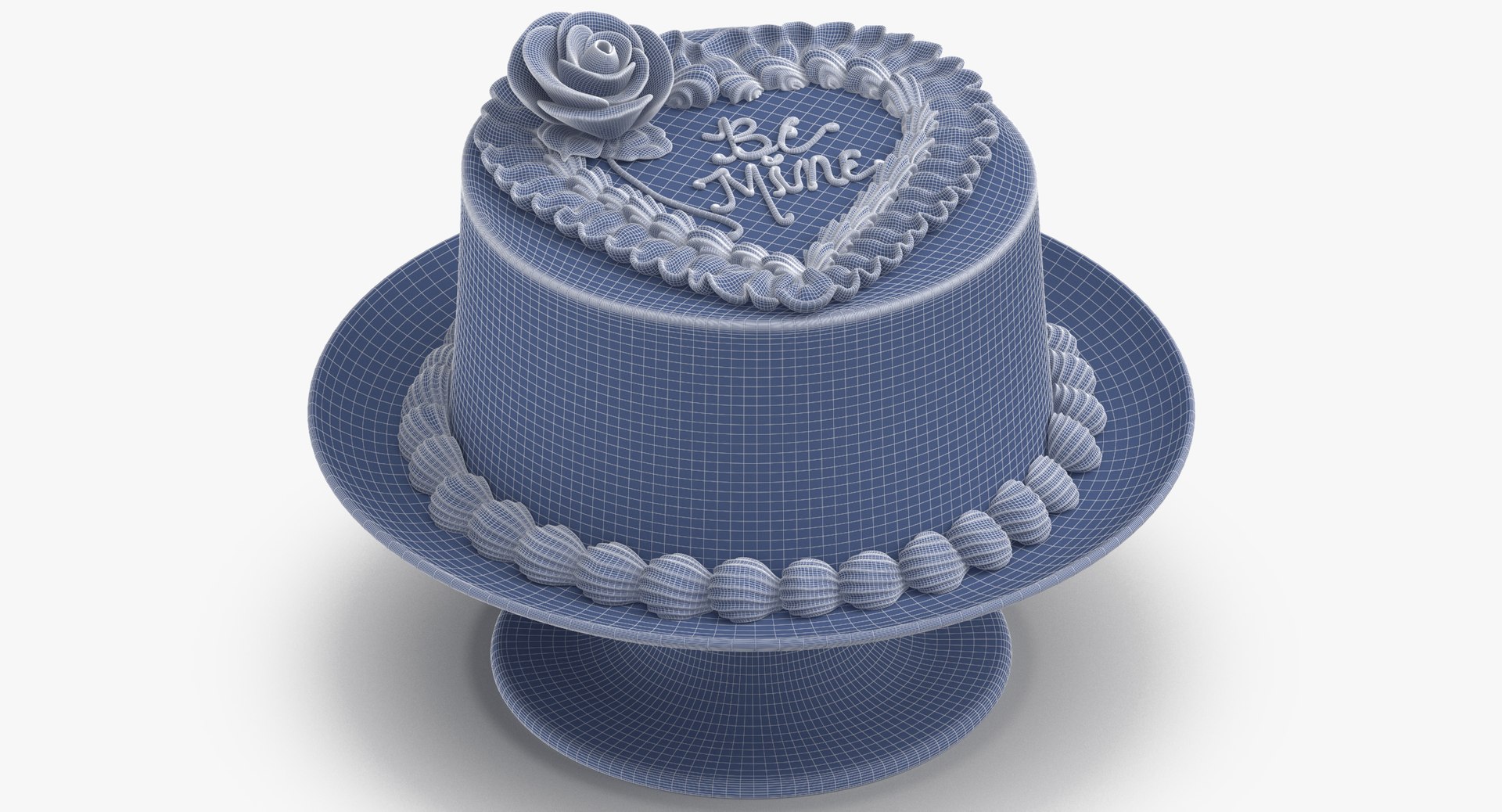 3D Heart Shaped Cakes Model - TurboSquid 1354189