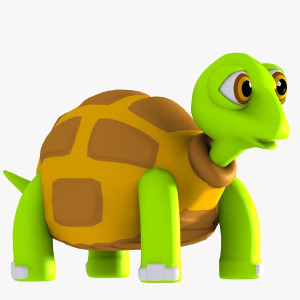 3D модель Черепаха Персонаж - TurboSquid 735799