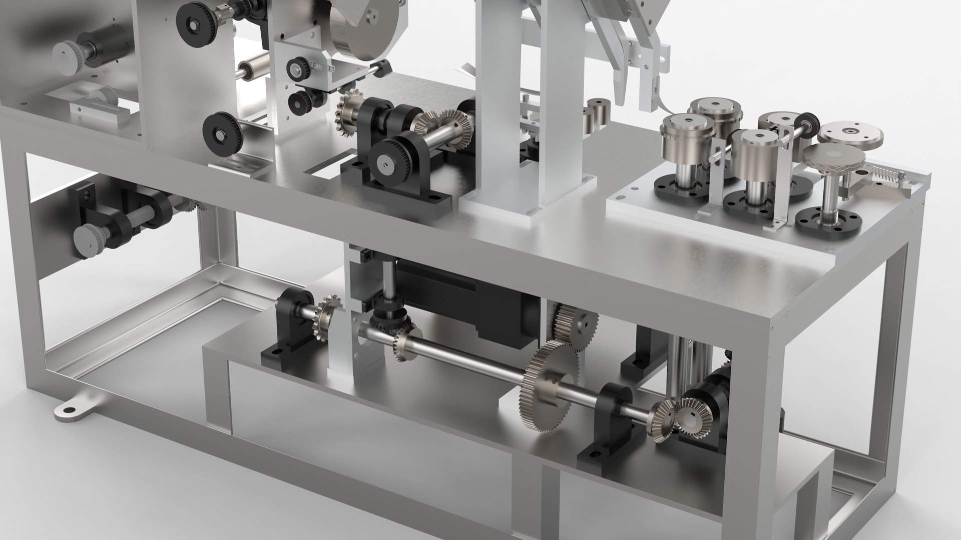 3D Automatic Bamboo Chopsticks Packaging Machine Model - TurboSquid 1985906