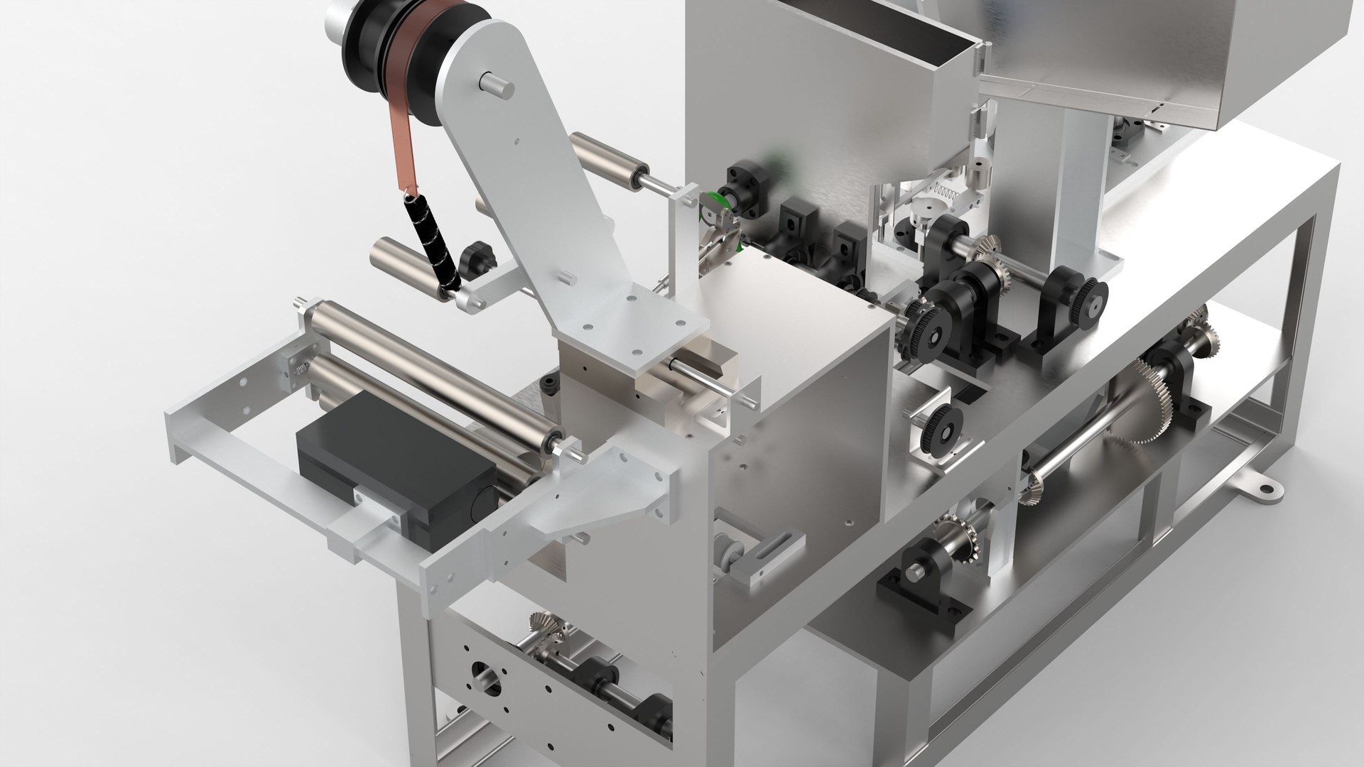 3D Automatic Bamboo Chopsticks Packaging Machine Model - TurboSquid 1985906