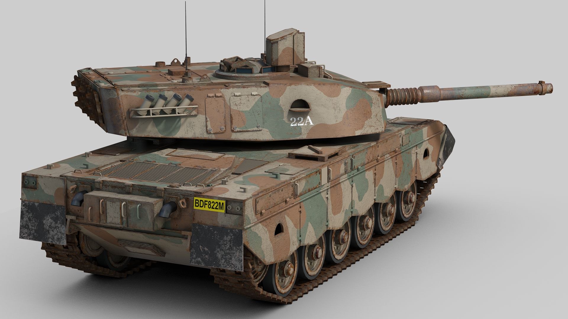 3D Olifant Tank Model - TurboSquid 1953060