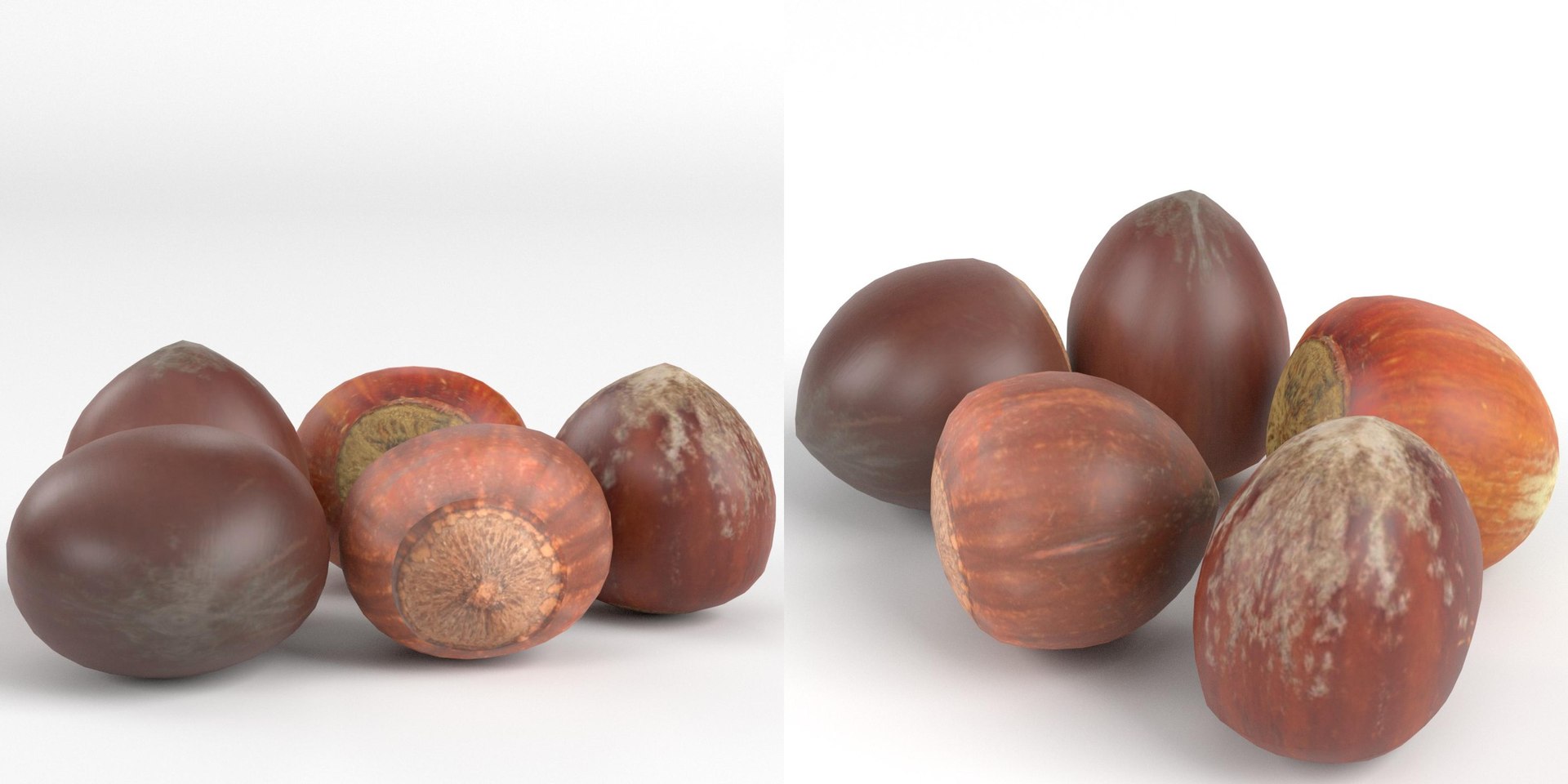 3D Hazelnuts Model - TurboSquid 2062127