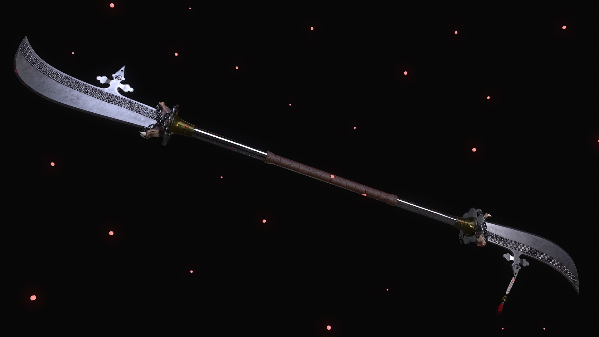 Guandao Sword 3D Model - TurboSquid 2041053