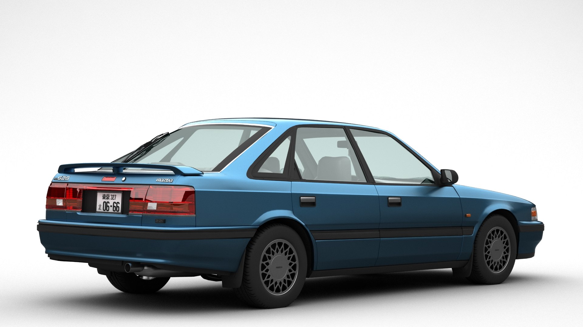 3D Mazda 626 HB 1990 Model - TurboSquid 1998454