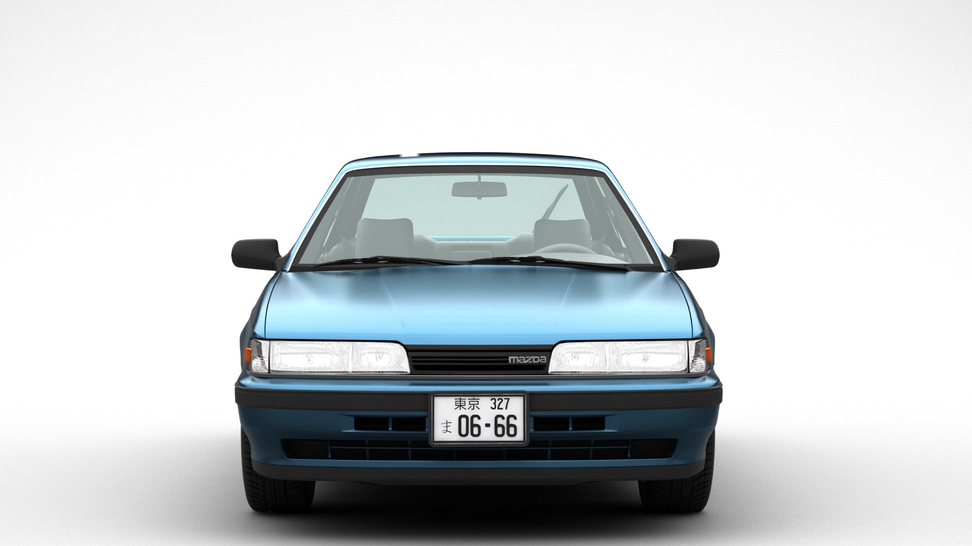 3D Mazda 626 HB 1990 Model - TurboSquid 1998454
