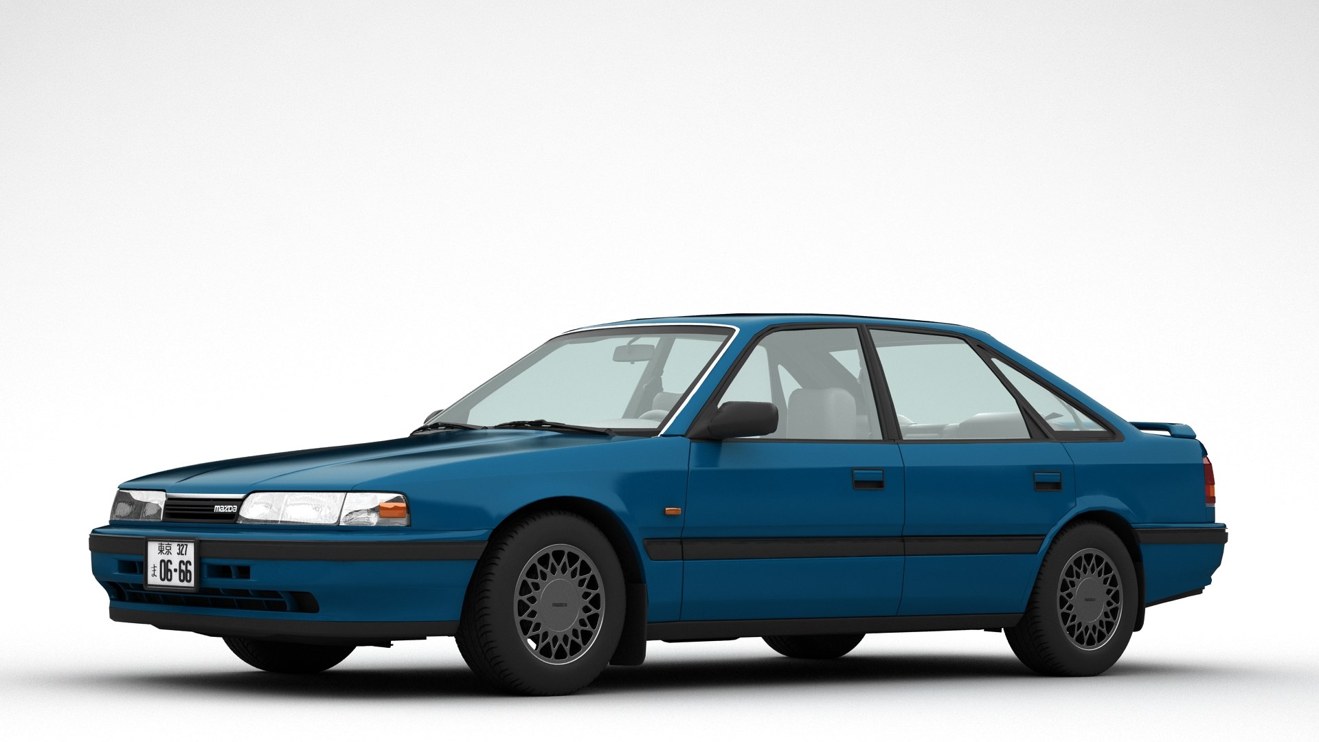 modelo 3d Mazda 626 HB 1990 - TurboSquid 1998454