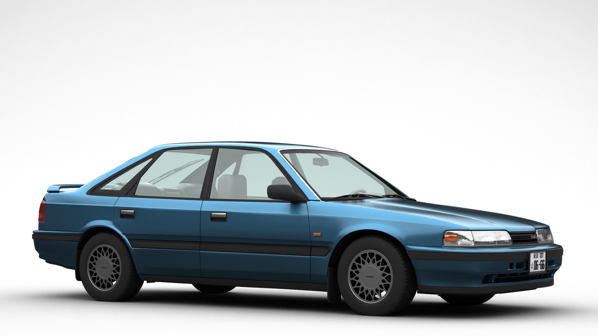 3D Mazda 626 HB 1990 Model - TurboSquid 1998454
