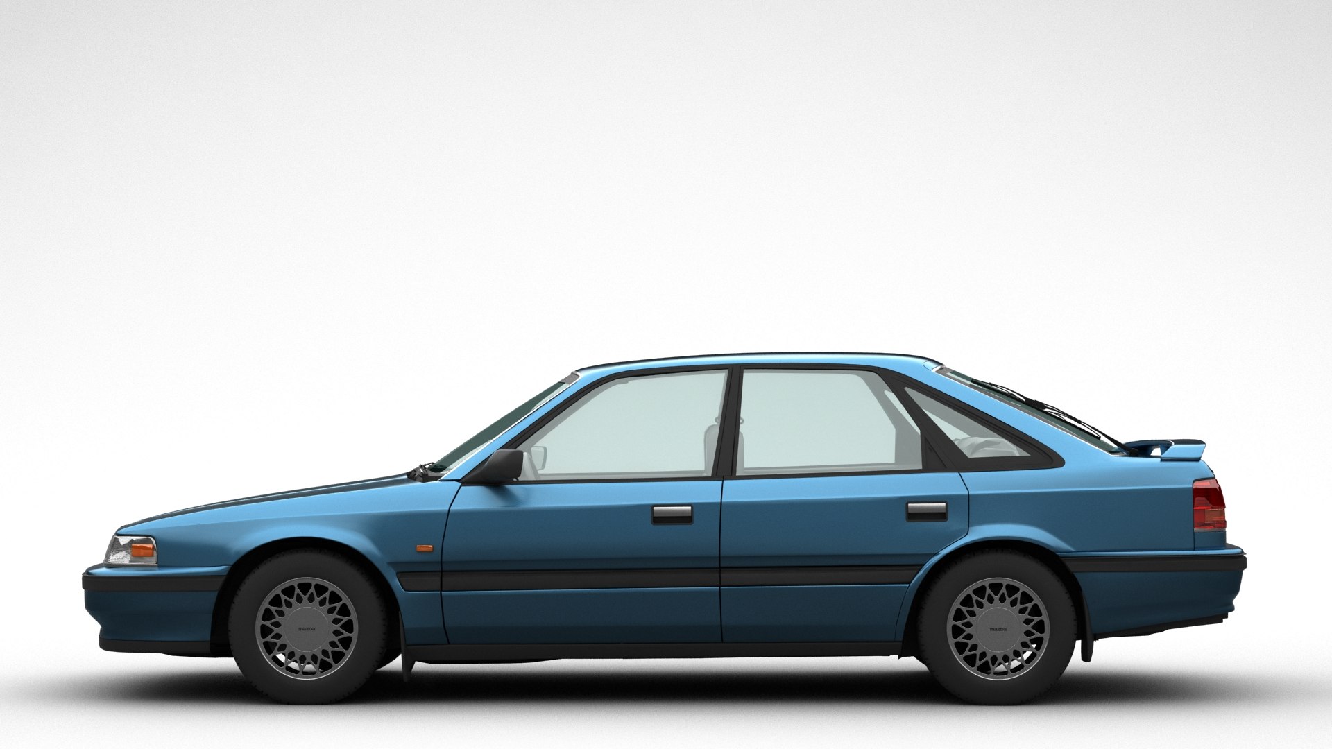 3D Mazda 626 HB 1990 Model - TurboSquid 1998454