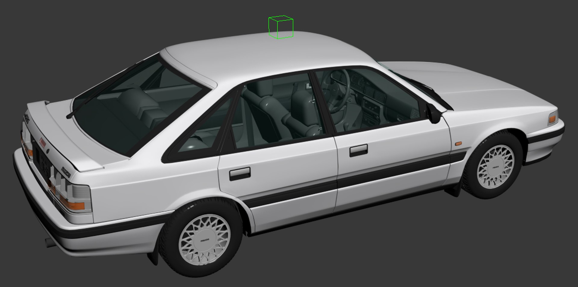 3D Mazda 626 HB 1990 Model - TurboSquid 1998454