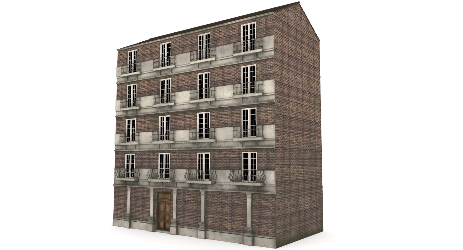 Old Building 3D - TurboSquid 1174774