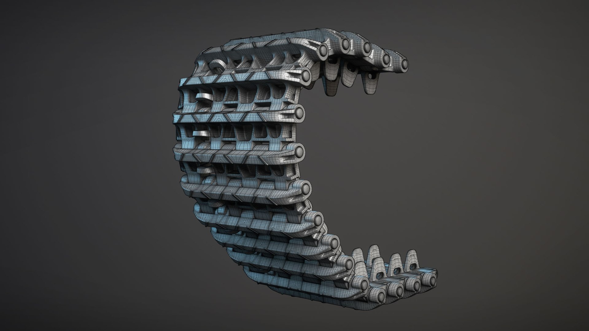 3D Model Panzer VI Tiger Tracks - TurboSquid 2018575