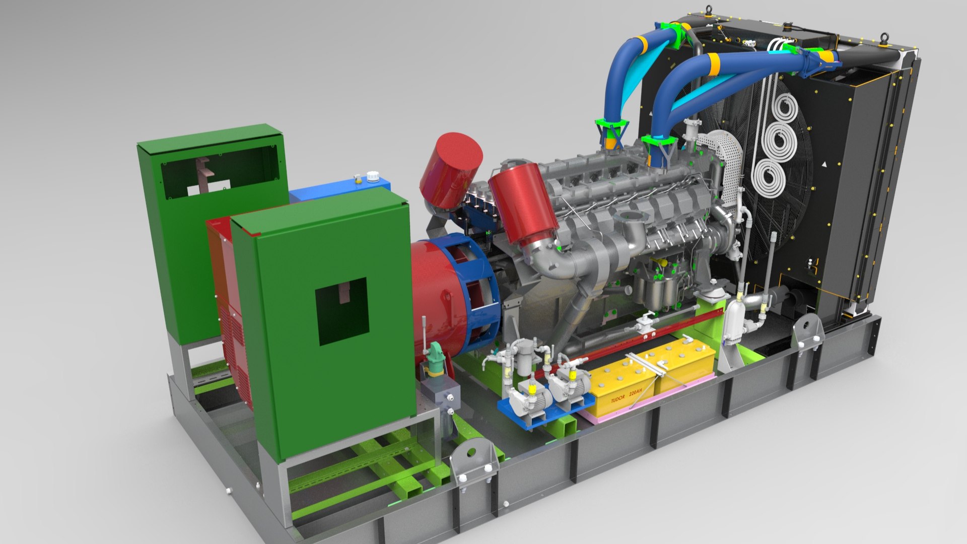 3D Diesel Generator - TurboSquid 1826782