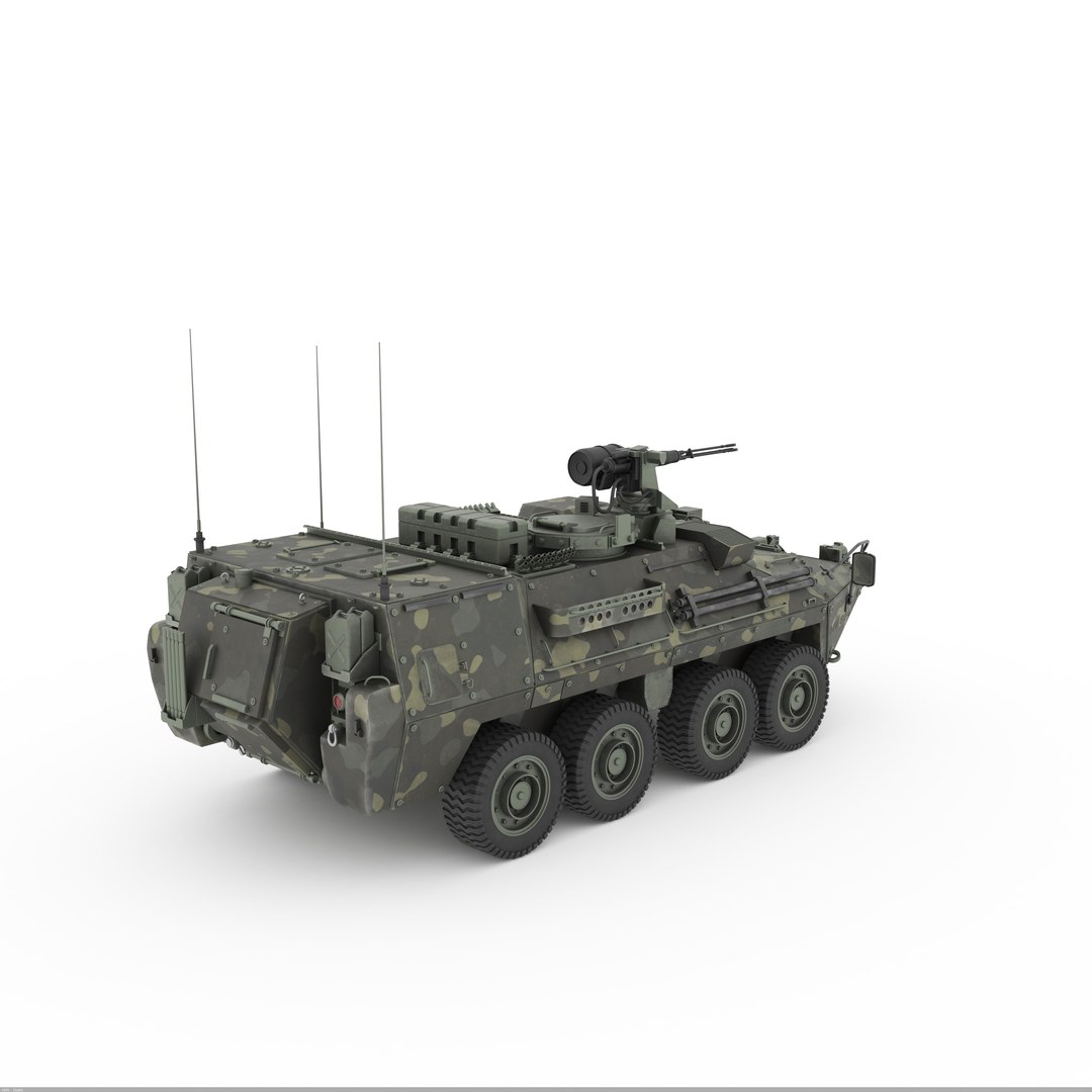 APC Stryker 3D - TurboSquid 2415077