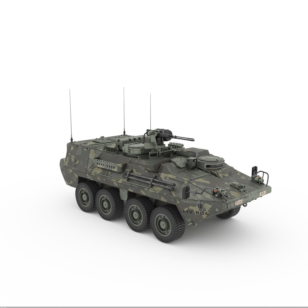 APC Stryker 3D - TurboSquid 2415077