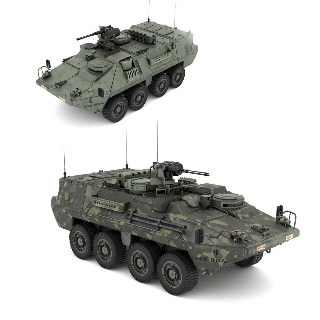 APC Stryker 3D - TurboSquid 2415077