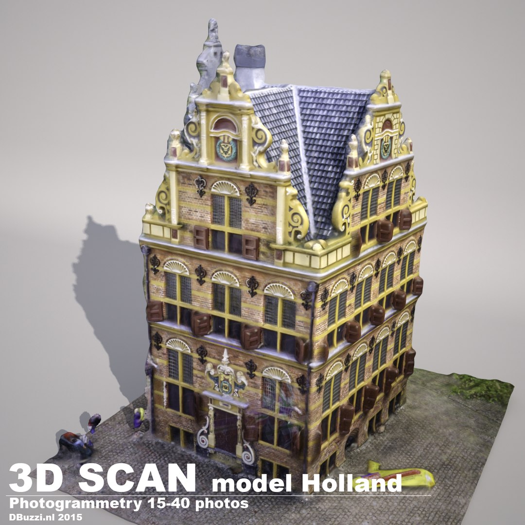 3d Model Buildings Holland