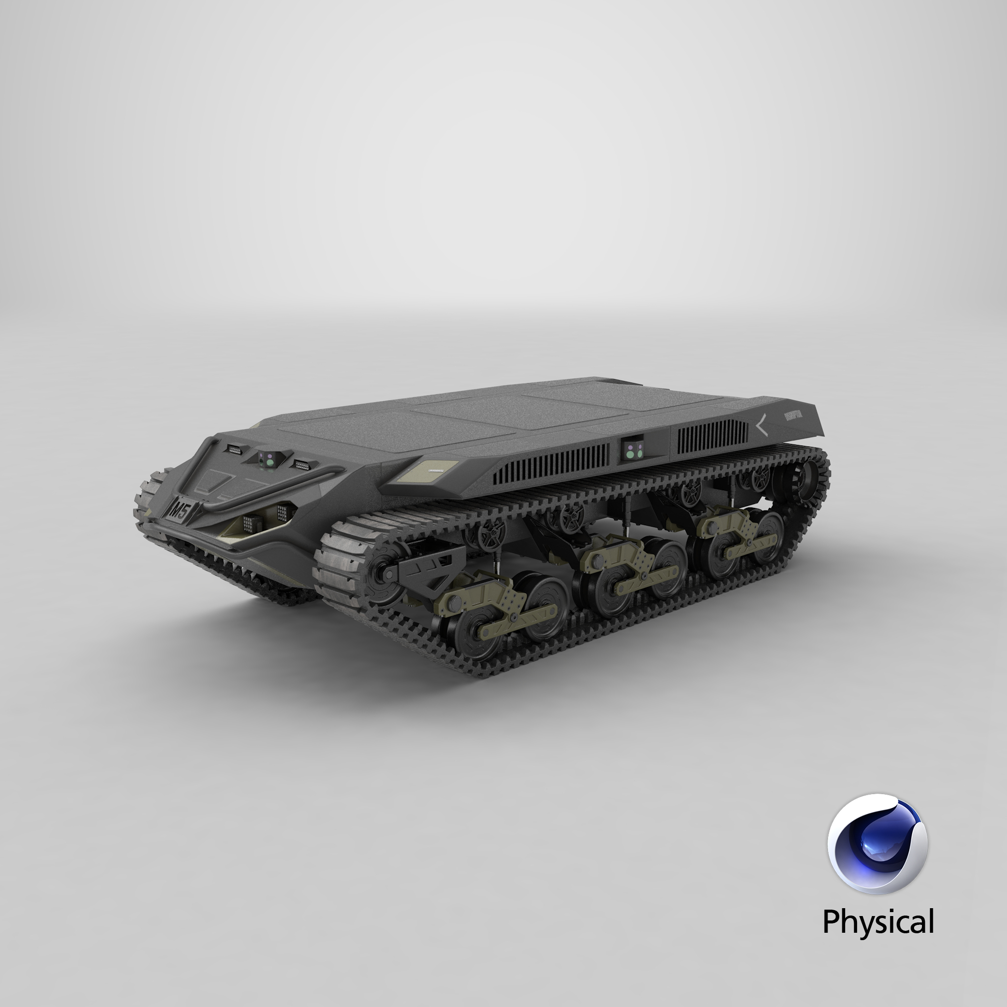 Ripsaw M5 Robotic Combat Vehicle 3D model - TurboSquid 1790699