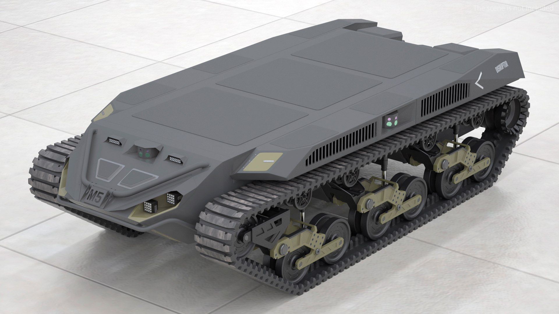 Ripsaw M5 Robotic Combat Vehicle 3D model - TurboSquid 1790699