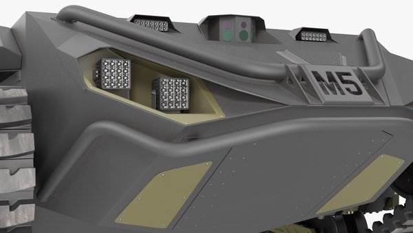 Ripsaw M5 Robotic Combat Vehicle 3D model - TurboSquid 1790699