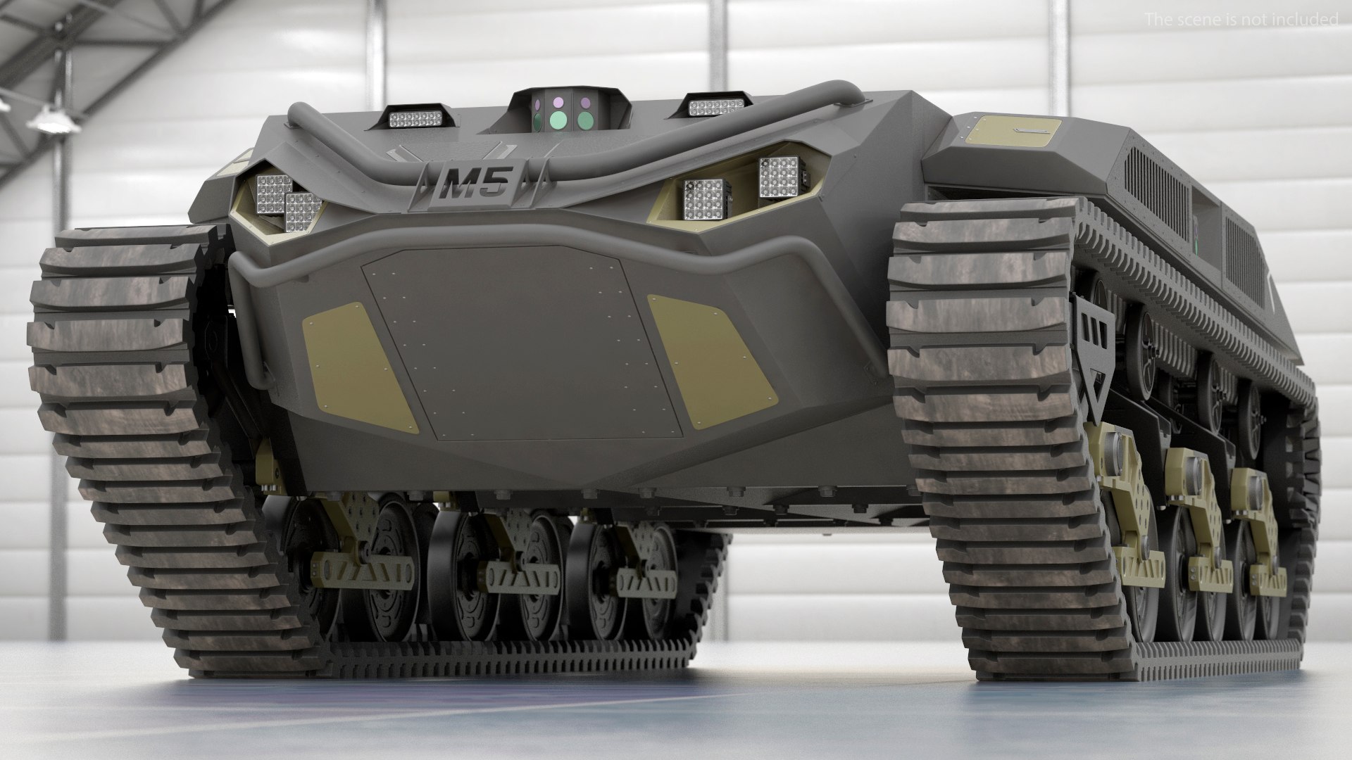 Ripsaw M5 Robotic Combat Vehicle 3D model - TurboSquid 1790699