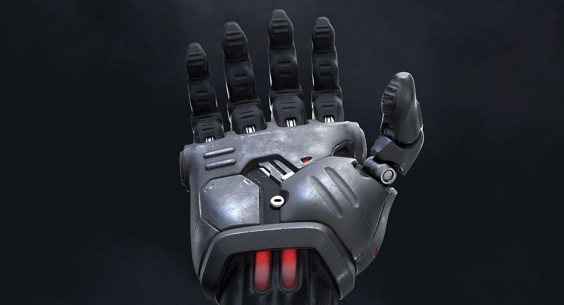 Cyber Hand 3D Model - TurboSquid 1350246