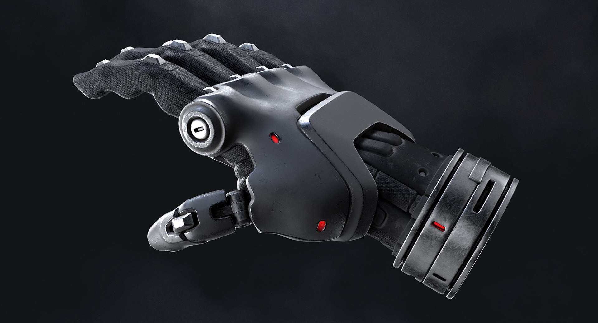Cyber Hand 3D Model - TurboSquid 1350246
