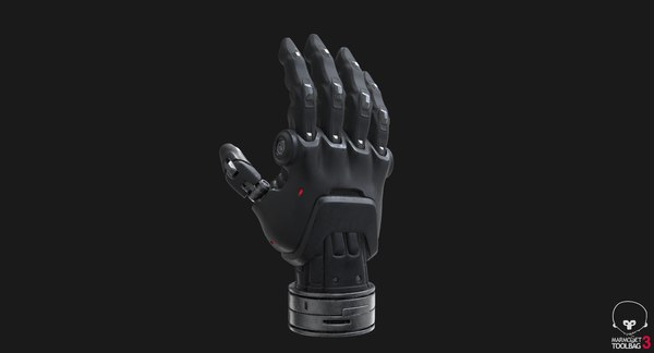 Cyber hand 3D model - TurboSquid 1350246