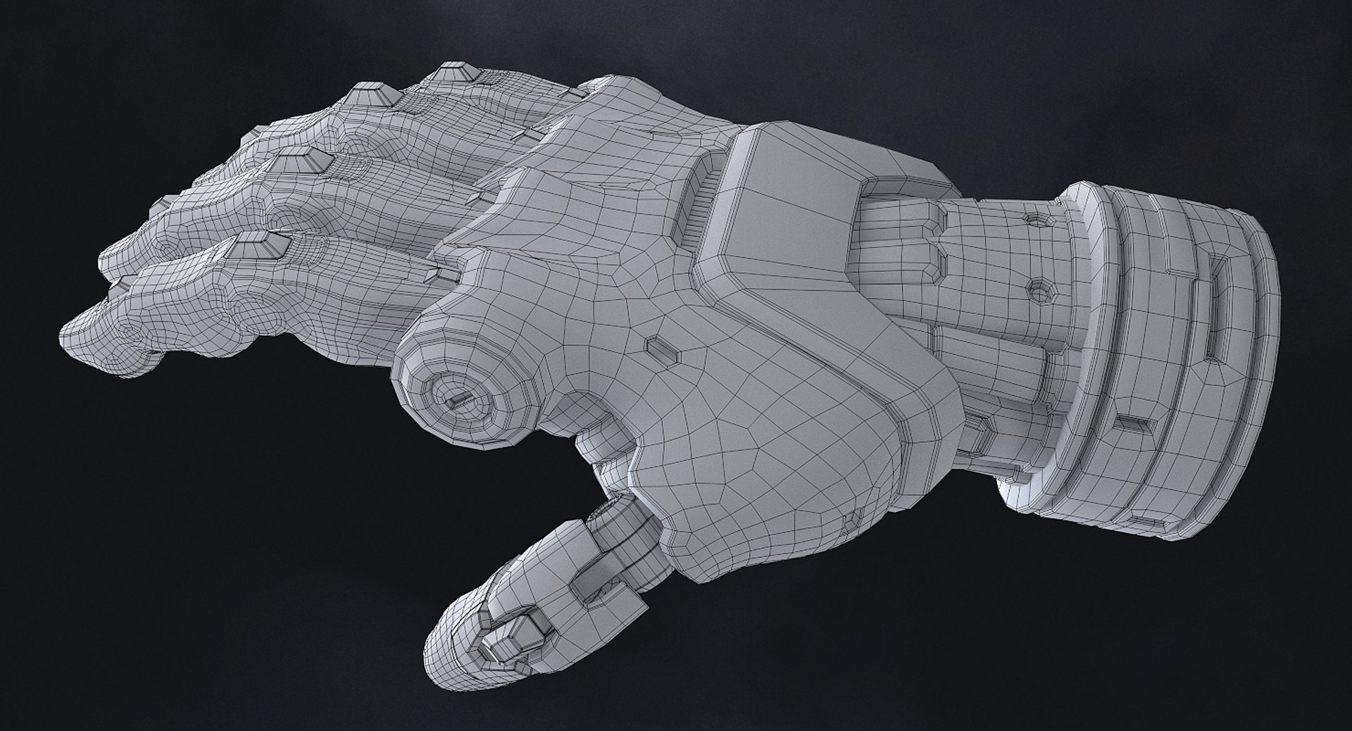Cyber Hand 3D Model - TurboSquid 1350246
