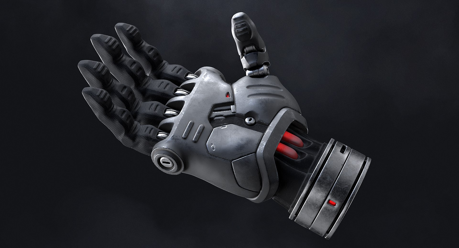 Cyber Hand 3D Model - TurboSquid 1350246